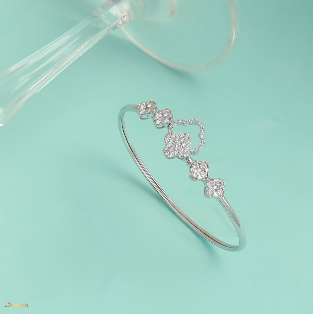 Diamond Clover 2-way Bracelet – BANNER GEMS AND JEWELLERY